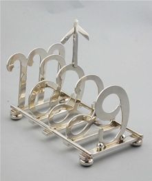 Toast Rack London 1900 by John Henry Rawlings